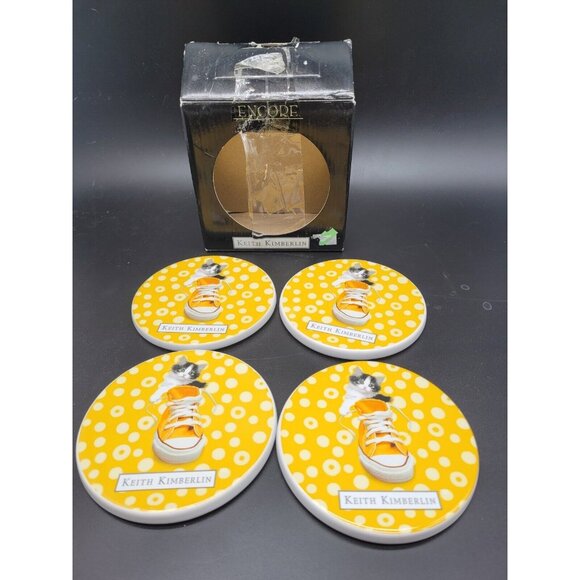 LoCoco/Keith Kimberlin | Accents | Kitten In Yellow Sneake Round ...